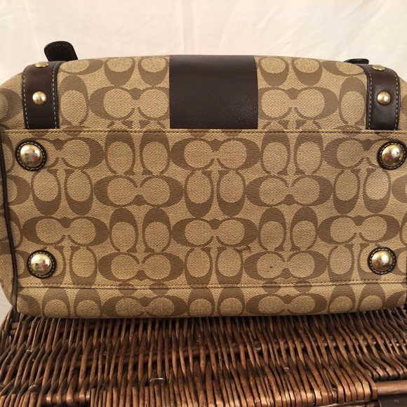 Coach | Bags | Vintage Coach Monogram Bag | Poshmark